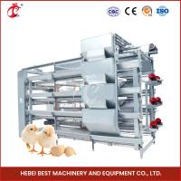 China Silver Hot Galvanized Broiler Chicken Cage For Raising Chickens Adela for sale