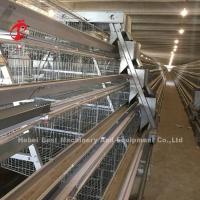 China 3 Tier 45 Days Chicken Cage Highly Durable Iris for sale