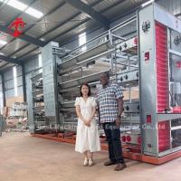 China Hot Deep Galvanized Broiler Cage System 25 Years Lifespan For Chicken Rearing Emily Wang for sale