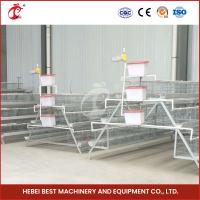 China Efficient Automatic Layer Battery Cage System 2.2m X 2.4m X 1.65m Durable Construction Star for sale