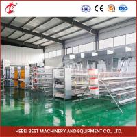 China 96-200 Birds Per Layer Efficient Poultry Battery Cage System Star for sale