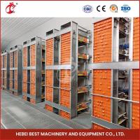 China New Generation Poultry Battery Cage System With H Type Automatic Design Sandy for sale