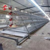 China H Type Automatic H Type Broiler Chicken Cage Video Installation Outgoing Inspection Provided Rose for sale