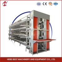 China Automatic Layer Poultry Farm Equipment 4 Tier With Automatic Feeding Machine Mia for sale