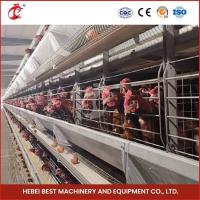 China H Type Galvanized Poultry Layer Cage System Layer Chicken Steel Cage Mia for sale