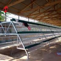 China Hot Dipped Galvanized Layer Battery Cage System For Poultry Farm Q235 Steel Emily for sale