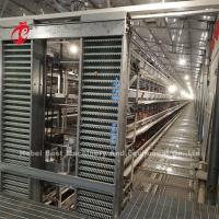 China Hot Deep Galvanized Poultry Layer Cage For 20,000 Birds Poultry Chicken Farm Sandy for sale