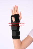 China Ambidextrous Wrist Splint Brace Double Holes Left Right Hand Support 5 Sizes for sale