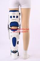 China Adjustable KAFO Knee Ankle Foot Orthosis Knee Immobilizer Left Right S L Size 120 Degree Hinge for sale