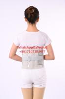 China Neoprene Back Brace with Power Straps Reinforced Lumbar Support for sale