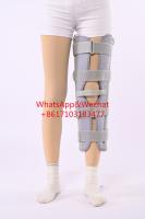 China Orthopedic Adjustable Tri-Panel Knee Immobilizer with 4 Aluminum Bars Sizes 45-75cm for sale