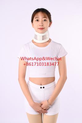 China Medical Hard Neck Brace Cervical Collar for Spondylosis Rehabilitation Sizes S to XL for sale