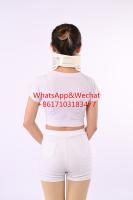 China Medical Hard Neck Brace Cervical Collar for Spondylosis Rehabilitation Sizes S to XL for sale