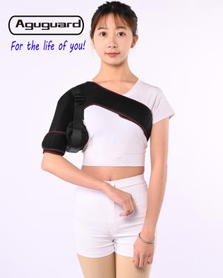China Breathable Neoprene Shoulder Brace with Inflatable Airbag Support for Injury Recovery and Posture Correction for sale