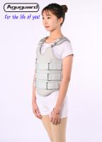 China Ergonomic Double Compression Lumbar Brace with Detachable Pad for sale