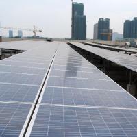 China 30 Years Lifetime Bifacial Solar Panels Gas station industrial and commercial roof PV Module System for sale