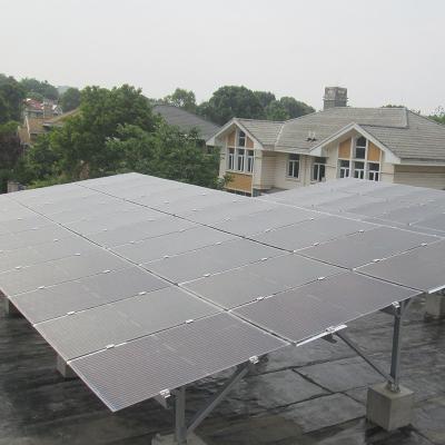 China Eco Friendly Aluminum Titl 60 Degree Bifacial Solar Panels System for sale