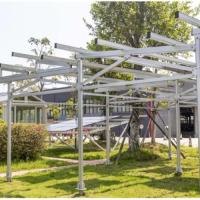 China Eco Friendly Aluminum Titl 60 Degree Bifacial Solar Panels System for sale