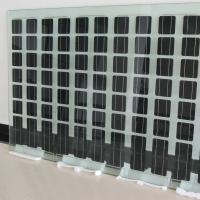 China 100Watt Photovoltaic Bifacial Solar Panels Customized Waterproof Special Shaped for sale