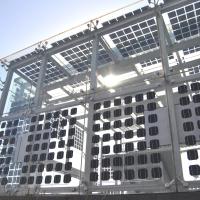 China Household BIPV Module Mini 100W Custom Bifacial Transparent Solar Panel for sale