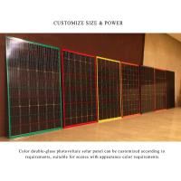 China Glass BIPV Module 100W 200W 300W Mono Poly Solar Panel for sale