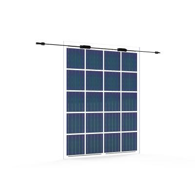 China Mini Monocrystalline BIPV Solar Panels 3.2mm 0.5EVA Laminated Glass Solar Module for sale