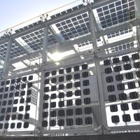 China Monocrystalline Double Glass PV Modules Bifacial Solar Panel For Commercial Building for sale