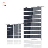 China Class A Glass BIPV Solar Panels 160W 200W 250W Transparent Customizable for sale