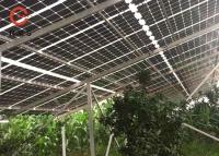 China Perc monocrystalline bifacial dual glass solar panel / 360W / 72cells / 24V for sale