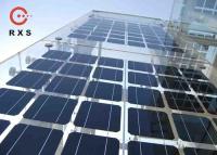 China High efficiency A Grade Polycrystalline BIPV Transparent Double Glass Solar Panel with Best Price for sale