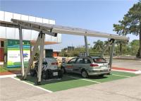 China Corrosion Resistance Solar Power Charging Station With PV Solar Carport System for sale