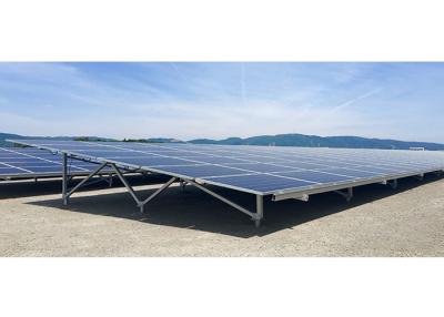 China Rail Clamp Alluminum Bifacial Solar Panels DIN1055 Solar System for sale