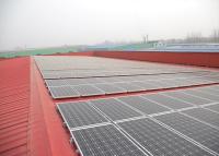 China Hot Dipped Bifacial Solar Panels Galvanized Steel SGS Solar Panel Color steel tile Roof for sale