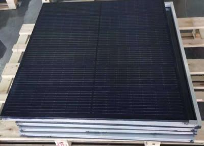China 250W BIPV Customized Double Glass Mono Black Solar Panels On Buildings for sale