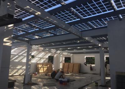 China Innovative Facade Design And Engineering BIPV Transparent Glass Solar Panel for sale