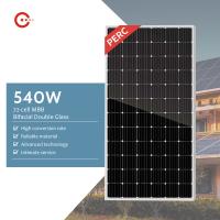 China Rixin 550w Double Glass PV Modules Monocrystalline Silicon Solar Panel Price for sale