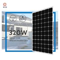 China Half Cut BIPV Solar Panels Monocrystalline Bifacial Mono Perc Solar Panels for sale