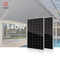 China High Efficiency Waterproof Transparent BIPV Solar Panels 280W With Protective Frame for sale