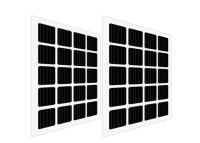 China Rixin Transparent Monocrystalline PV Module Bifacial Solar Panel For Roof for sale