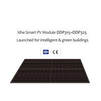 China Mono Black BIPV Solar Panels Half Cells Bifacial Module for sale