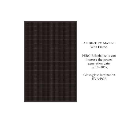 China Bifacial Solar PV Module Solar Panel 315w Monocrystalline for sale
