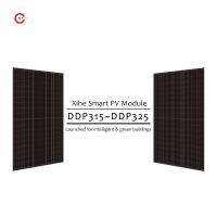 China All Black Standard Solar Panel with Ip68 junction , 325W Solar Photovoltaic Cell Monocrystalline for sale