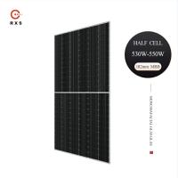 China High Efficiency Monocrystalline PV Module 500w 650w Mono Perc Half Shingled On Flat for sale