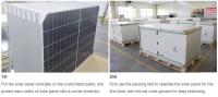 China Roof Double Glass PV Modules 500w 550w for sale