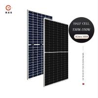 China Roof Double Glass PV Modules 500w 550w for sale