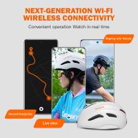China USB Rechargeable Smart Bicycle Helmet Built In Camera Bluetooth Smart Helmet For Bike for sale