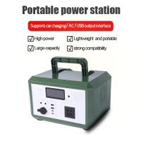 China Solar Outdoor Portable Generator LiFePO4 600w Portable Power Station for sale
