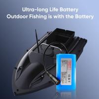 China Remote Control Fish Bait Boat Two Propellers Smart Fishing Bait Boat Two Motors for sale
