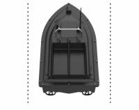 China Cruise Control Fish Bait Boat Auto Adjustment Dual Hoppers Fishing Boat Bait Nesting for sale