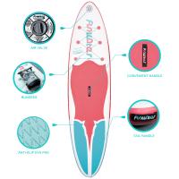 China PVC Inflatable Stand Up Paddleboard Ultra Light OEM 11'  Big Inflatable Surf Sup for sale